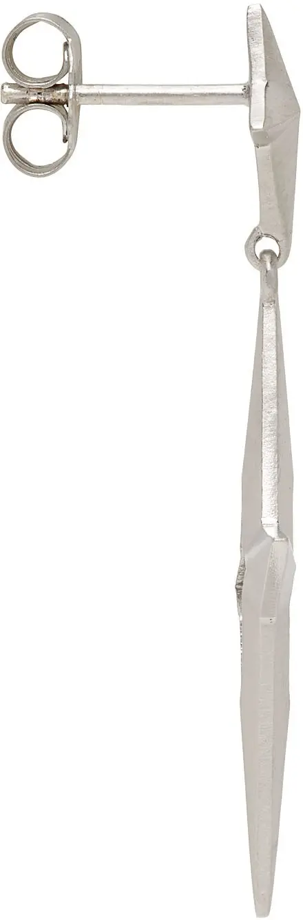 Thames Mmxx Faith Drop Earring In Silver - 21% Off | Editorialist