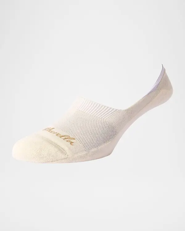 Pantherella Stride Invisible Socks - Cream