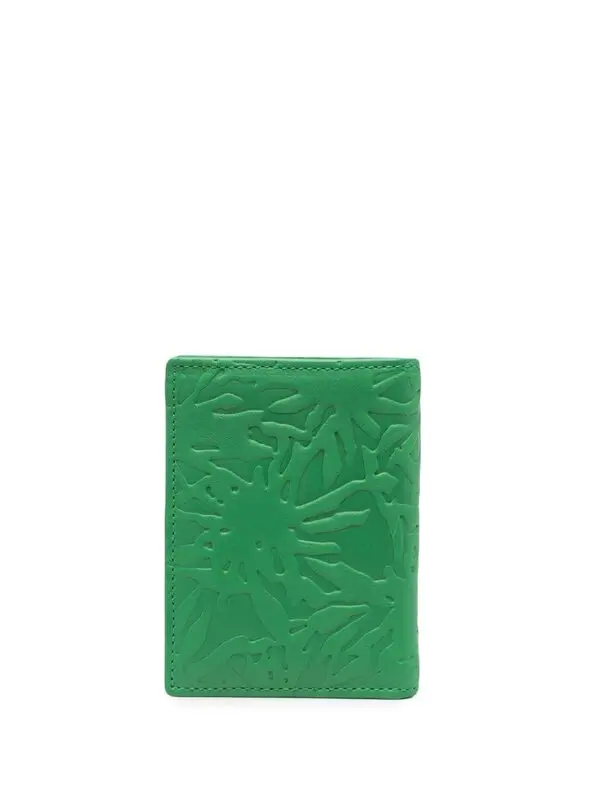 Comme Des Garçons Embossed Leather Wallet
