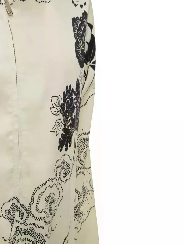 Saint Laurent Floral-print Bomber Jacket