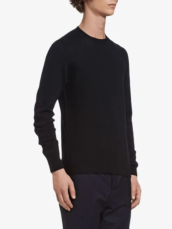 Prada Crew Neck Jumper - Black