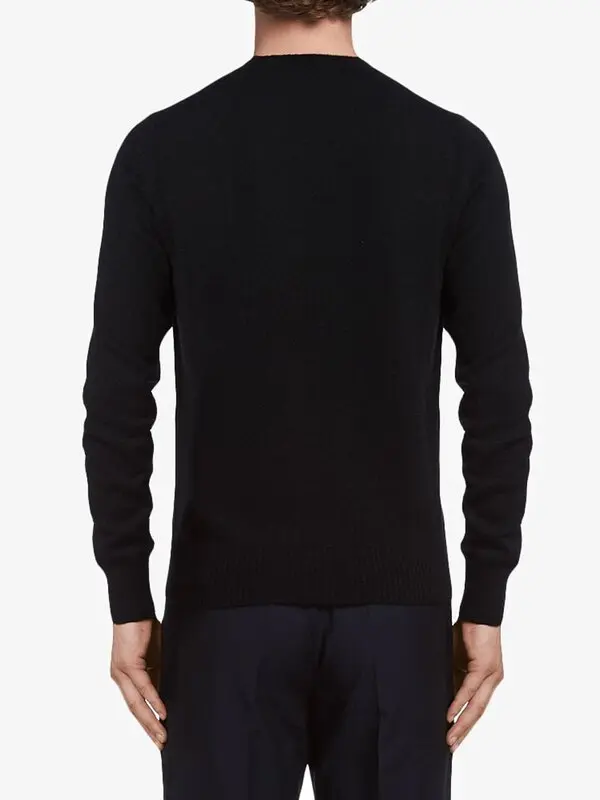 Prada Crew Neck Jumper - Black