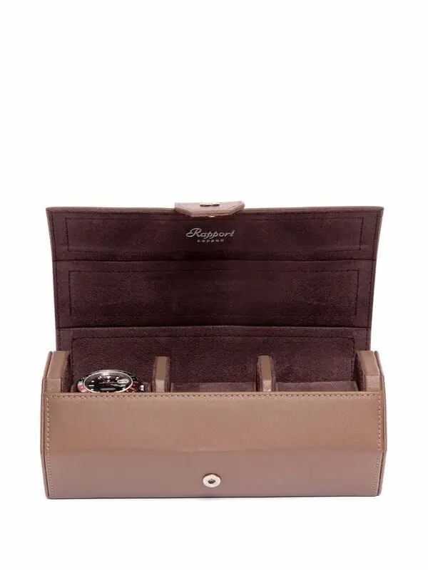 RAPPORT LONDON Three-watch Box - Brown