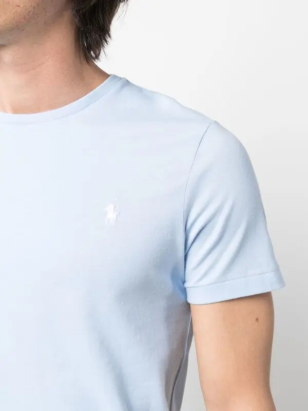 Polo Ralph Lauren Embroidered-pony T-shirt - Blue