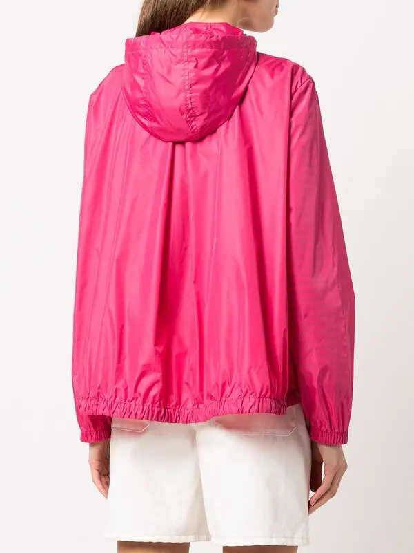 Moncler Hooded Lightweight Rain Jacket
