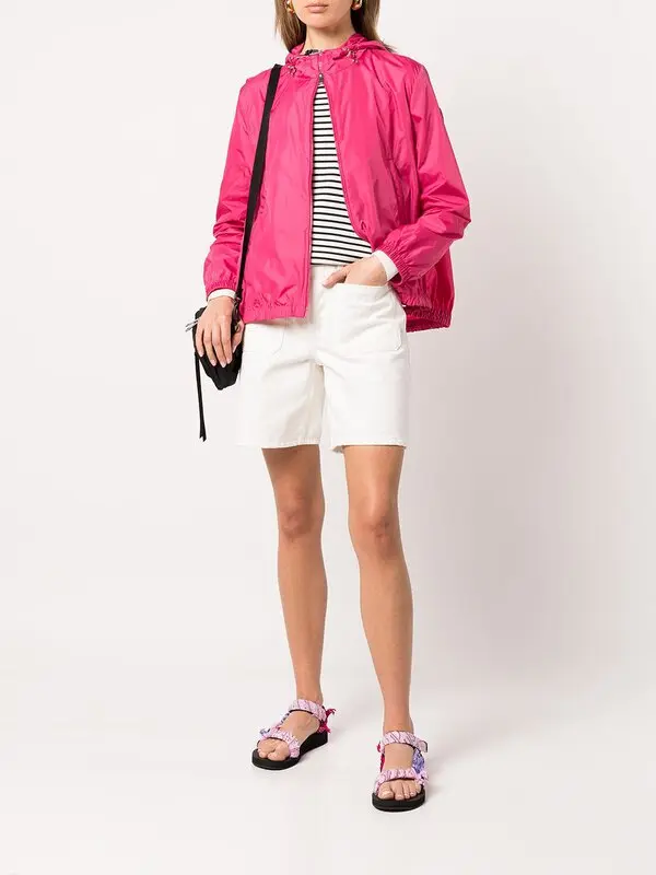 Moncler Hooded Lightweight Rain Jacket