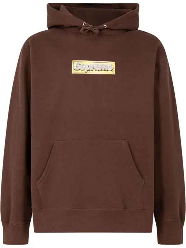 Supreme Box Logo Hoodie - Brown