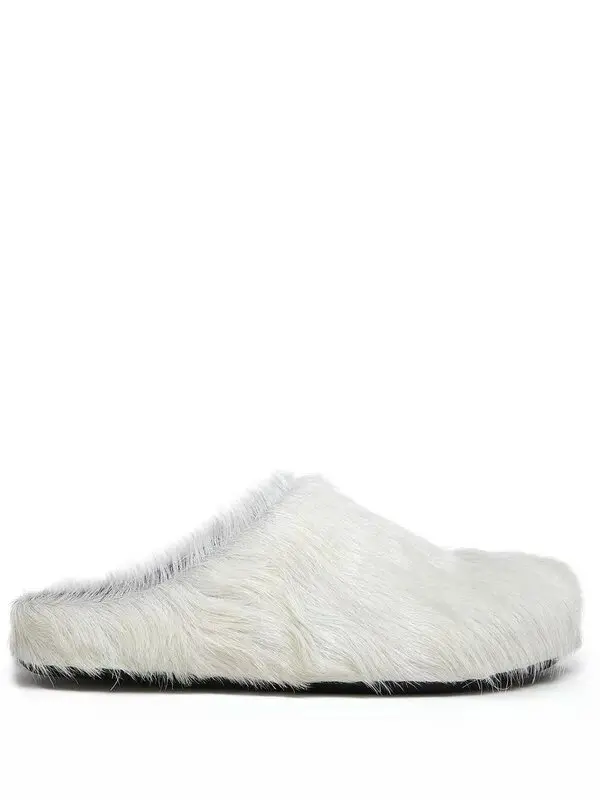 Marni Fussbett Mules - White