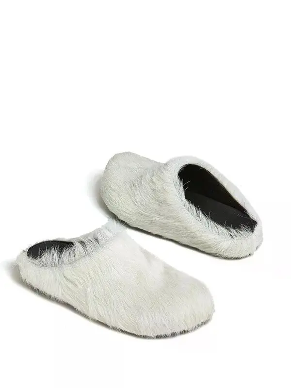 Marni Fussbett Mules - White