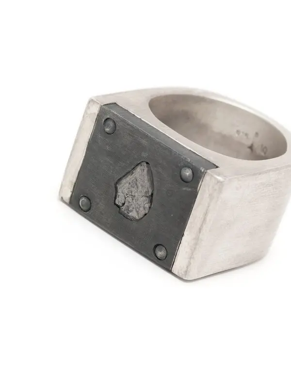 PARTS OF FOUR Plate Diamond-fragment Ring