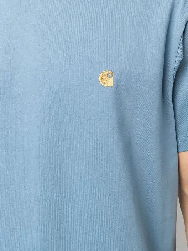 Carhartt Work In Progress Logo Embroidered T-hirt