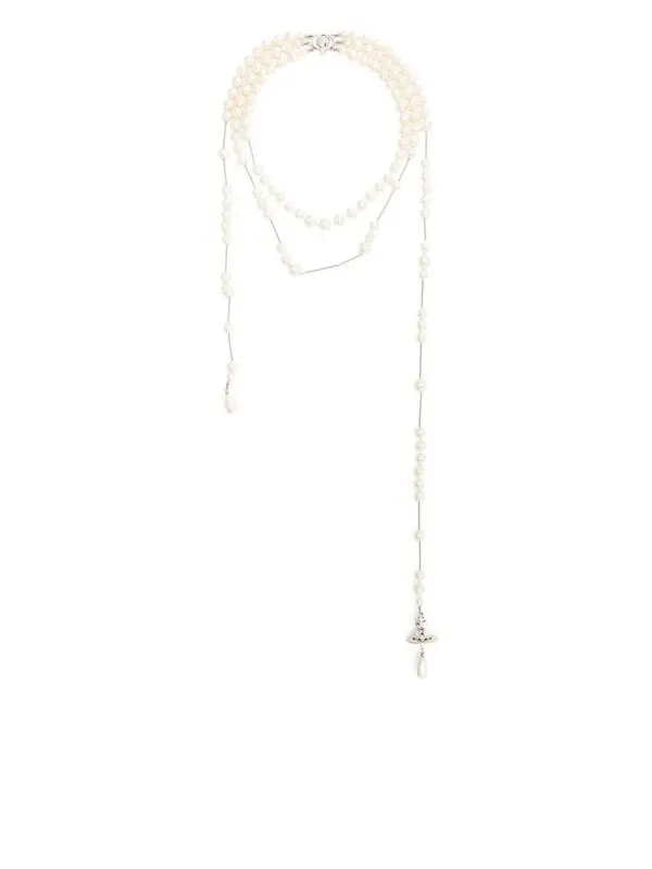 VIVIENNE WESTWOOD Broken Pearl Necklace