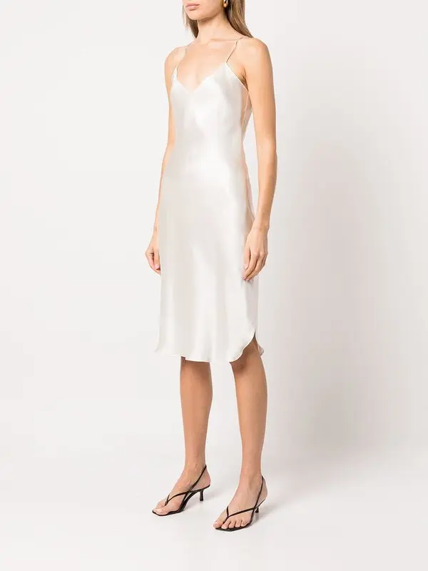 NILI LOTAN Silk Idi Slip Dress