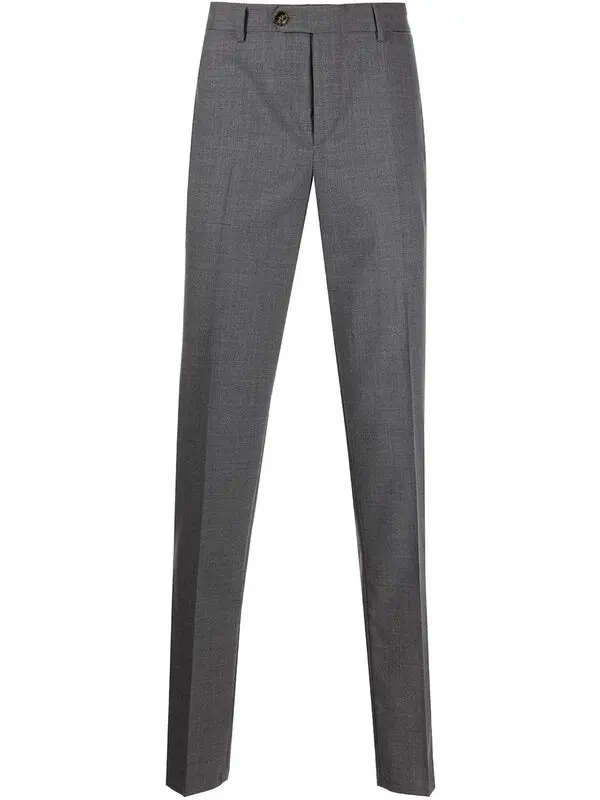 Brunello Cucinelli Slim-fit Tailored Trousers - Grey