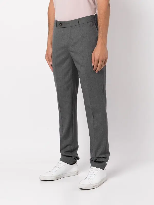 Brunello Cucinelli Slim-fit Wool Tailored Trousers