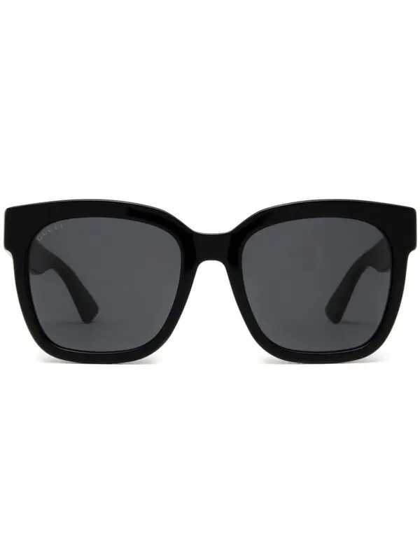 Gucci Gg Oversized Sunglasses - Black