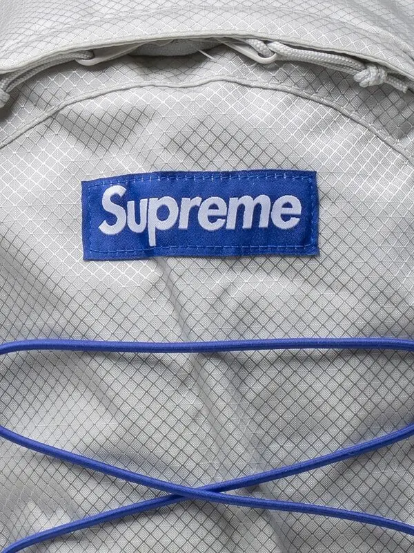 Supreme Logo-patch Backpack - Grey