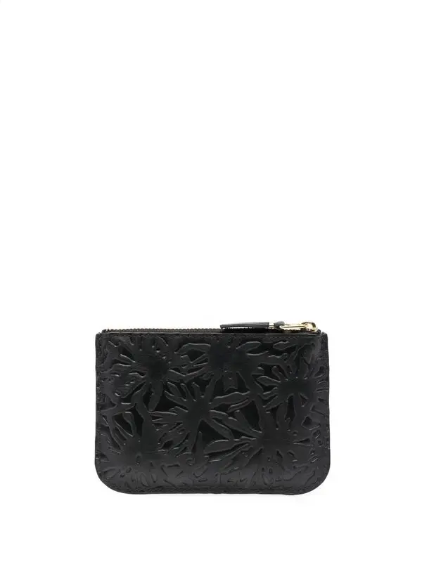 Comme Des Garçons Embossed Leather Wallet