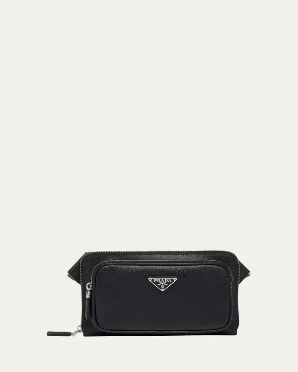 Prada Saffiano Belt Bag - Nero