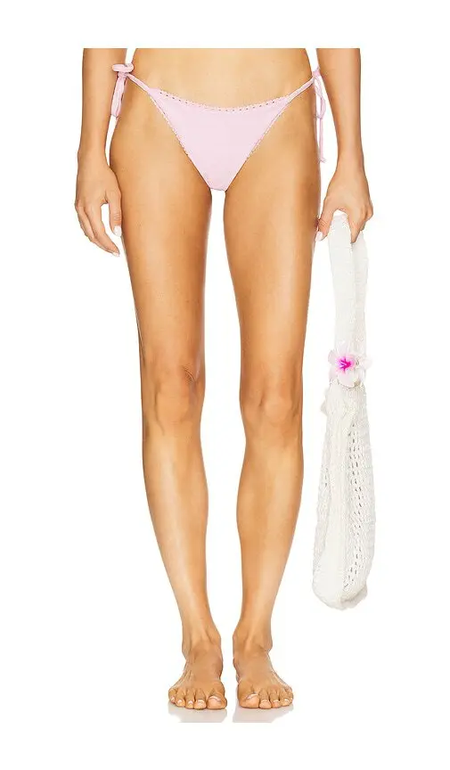 Beach Riot Soleil Bikini Bottom - Pink Sands