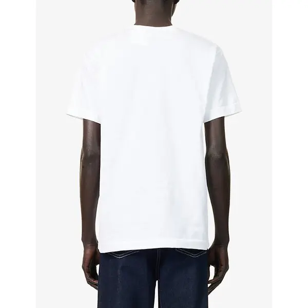 Play Comme Des Garcon Heart Logo T-shirt - White