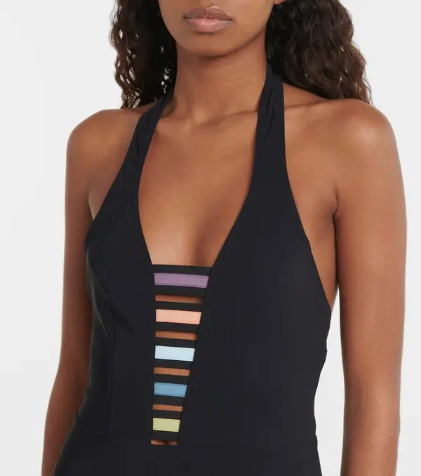 KARLA COLLETTO Beatrix Halterneck One Piece Swimsuit