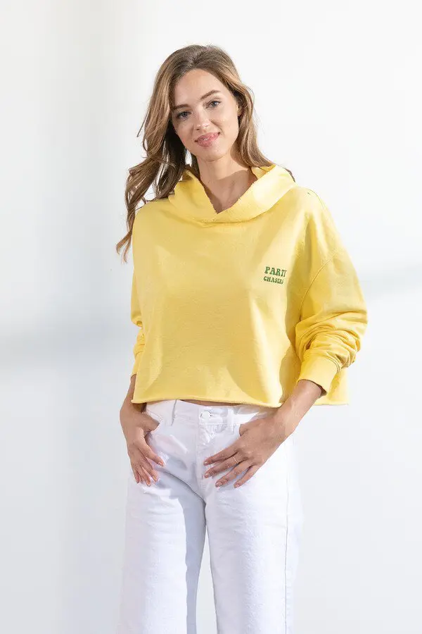 SIWY Hilda Butterfly Hoodie - Natural