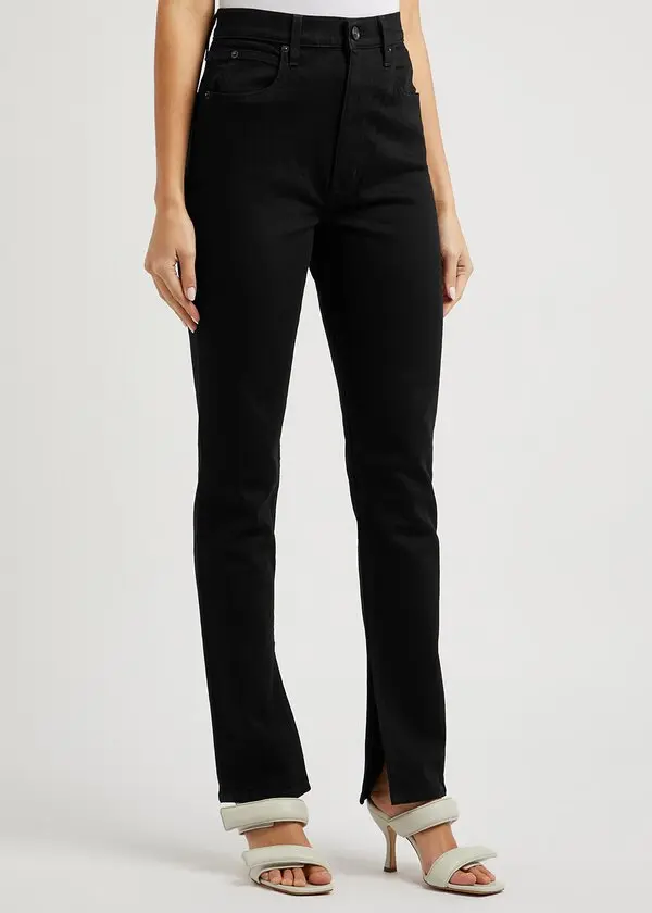 SLVRLAKE Beatnik Split-hem Slim-leg Jeans