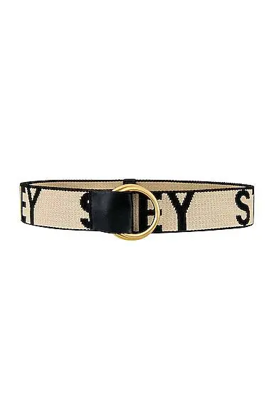 Stella McCartney Gray Leather Belt Stella Mccartney Belt Size Textile Fibers In Grey - 26% Off  main image 4