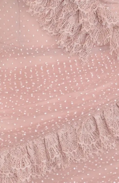House Of Cb Sorrel Tulle Mini Dress