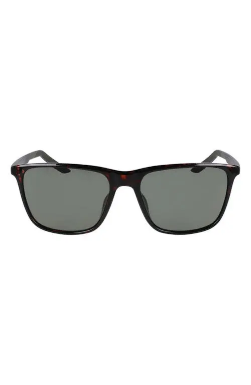 Nike State Square Sunglasses - Tortoise/green