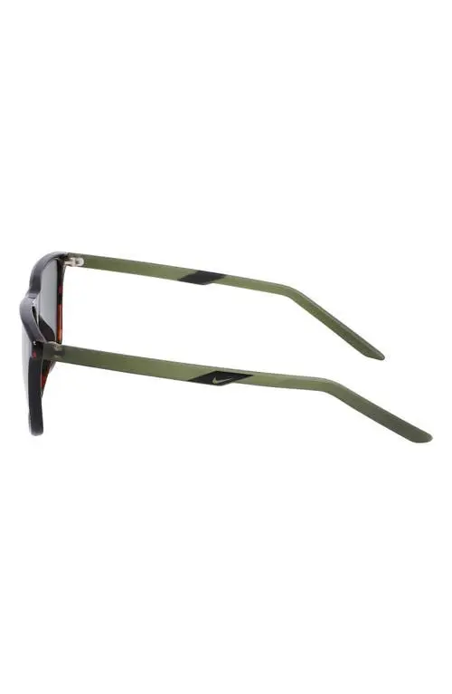 Nike State Square Sunglasses - Tortoise/green