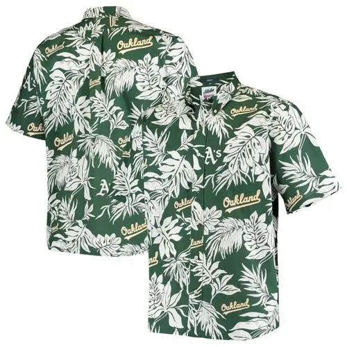 Reyn Spooner Oakland Athletics Aloha Button-down Shirt