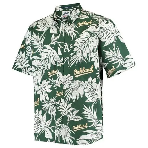 Reyn Spooner Oakland Athletics Aloha Button-down Shirt