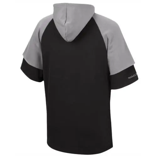 Mitchell & Ness Las Vegas Raiders Home Advantage Raglan Short Sleeve Hoodie