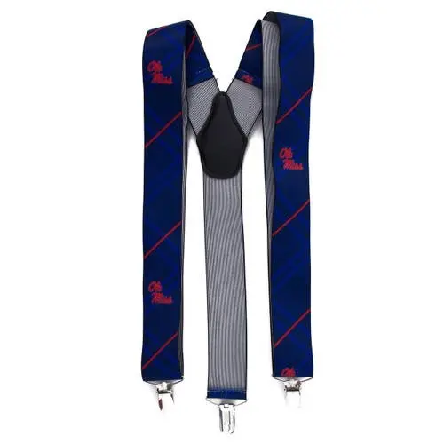 EAGLES WINGS Ole Miss Rebels Suspenders - Blue