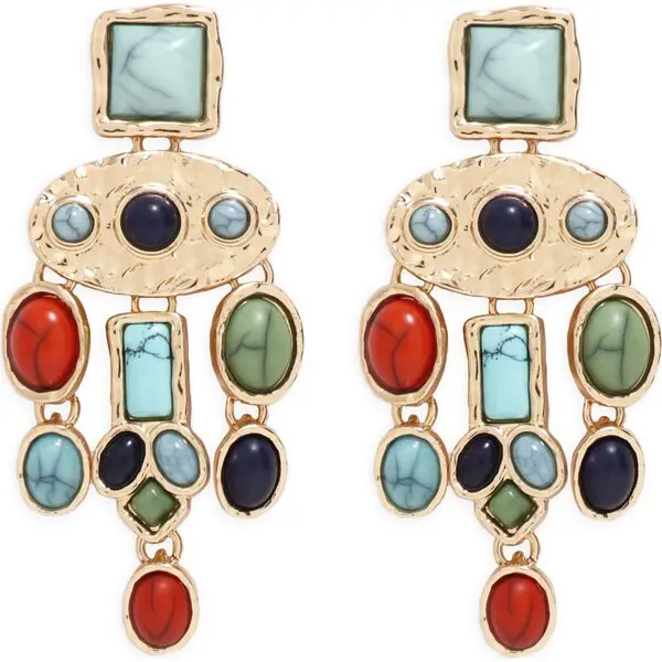 PETIT MOMENTS Dusk Statement Drop Earrings - Bari