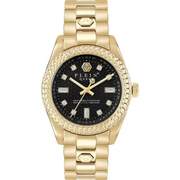 Philipp Plein Queen Bracelet Watch - Ip Yellow Gold