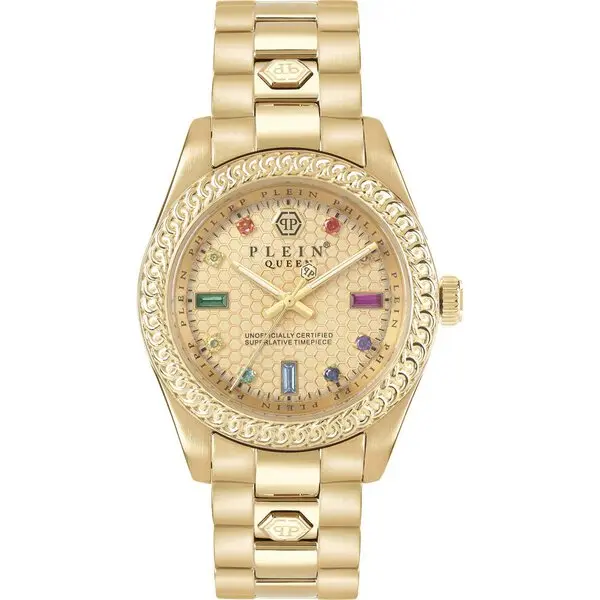 Philipp Plein Queen Bracelet Watch - Yellow Gold