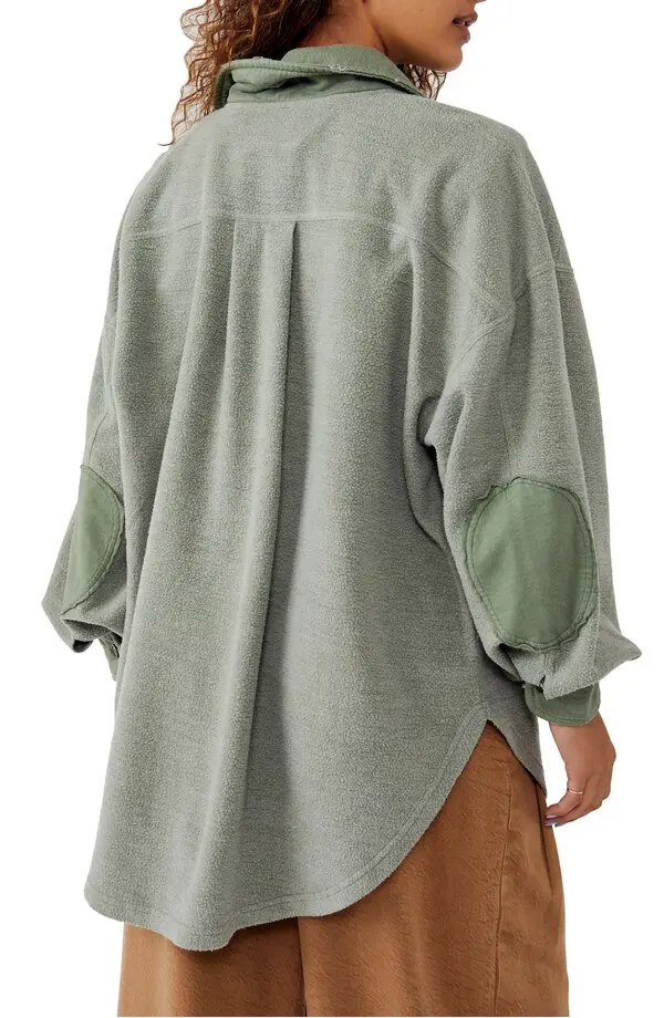 Free People We The Free Ruby Fleece Shirt Jacket