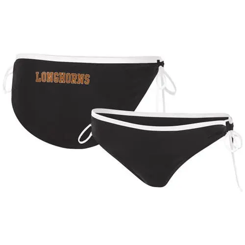 G-III 4HER BY CARL BANKS Texas Longhorns Perfect Match Bikini Bottom - Black