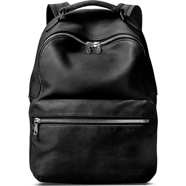 Shinola Runwell Leather Backpack - Black