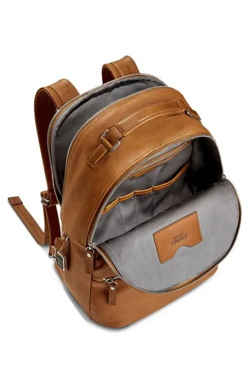 Shinola Runwell Leather Backpack - Tan