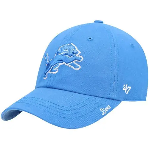 '47 Detroit Lions Miata Clean Up Secondary Adjustable Cap - Blue