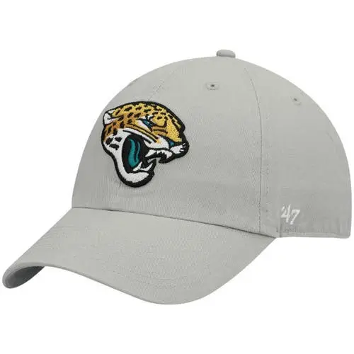'47 Jacksonville Jaguars Logo Clean Up Adjustable Hat