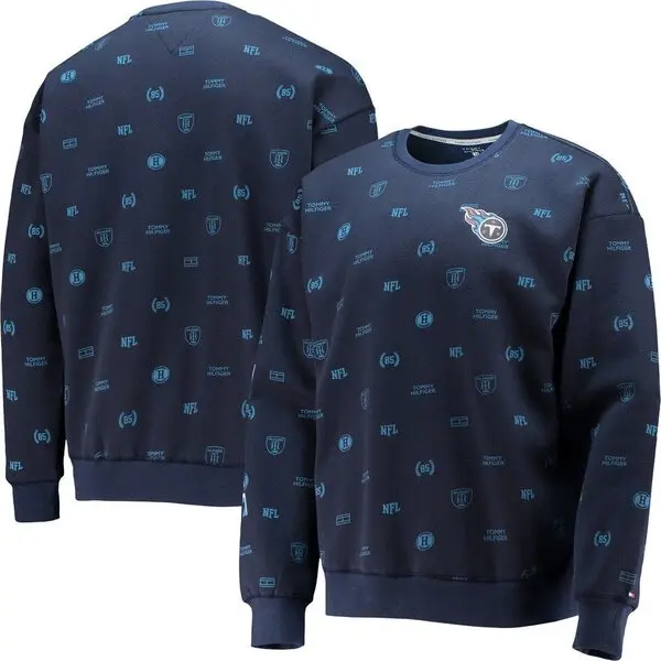 Tommy Hilfiger Tennessee Titans Reid Graphic Pullover Sweatshirt