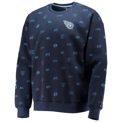 Tommy Hilfiger Tennessee Titans Reid Graphic Pullover Sweatshirt