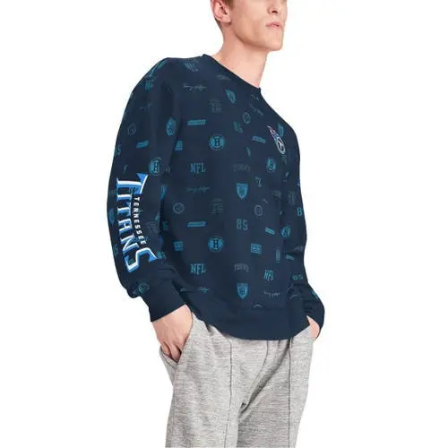 Tommy Hilfiger Tennessee Titans Reid Graphic Pullover Sweatshirt