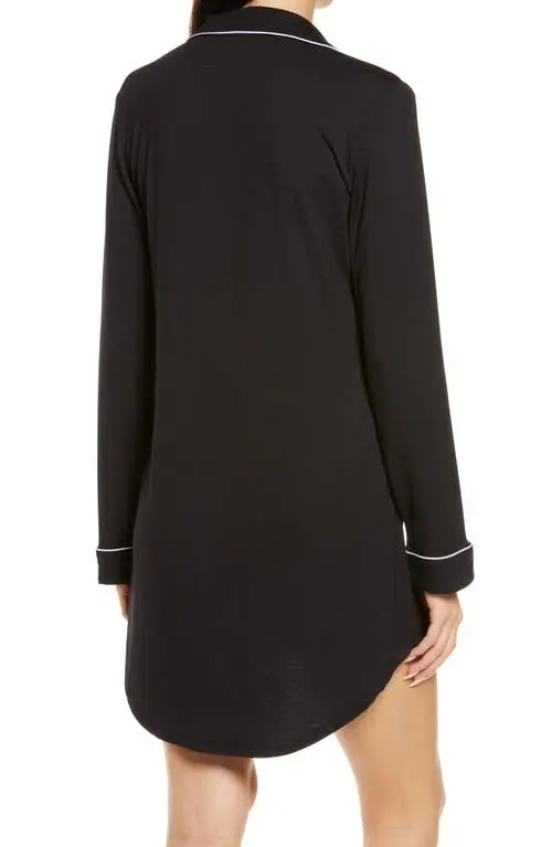 Nordstrom Moonlight Nightshirt - Black