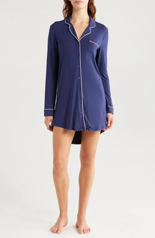 Nordstrom Moonlight Eco Nightshirt - Navy Peacoat